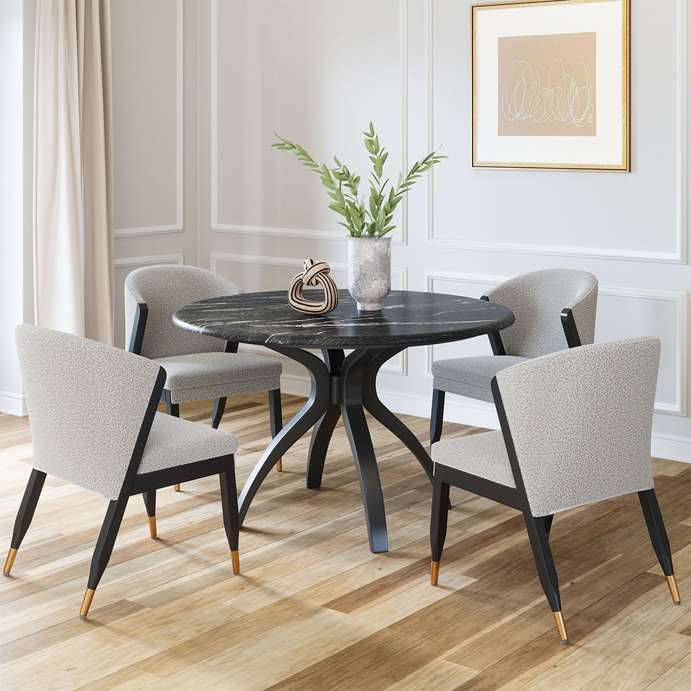 SUMAY DINING TABLE BLACK – Oaklyn & Co