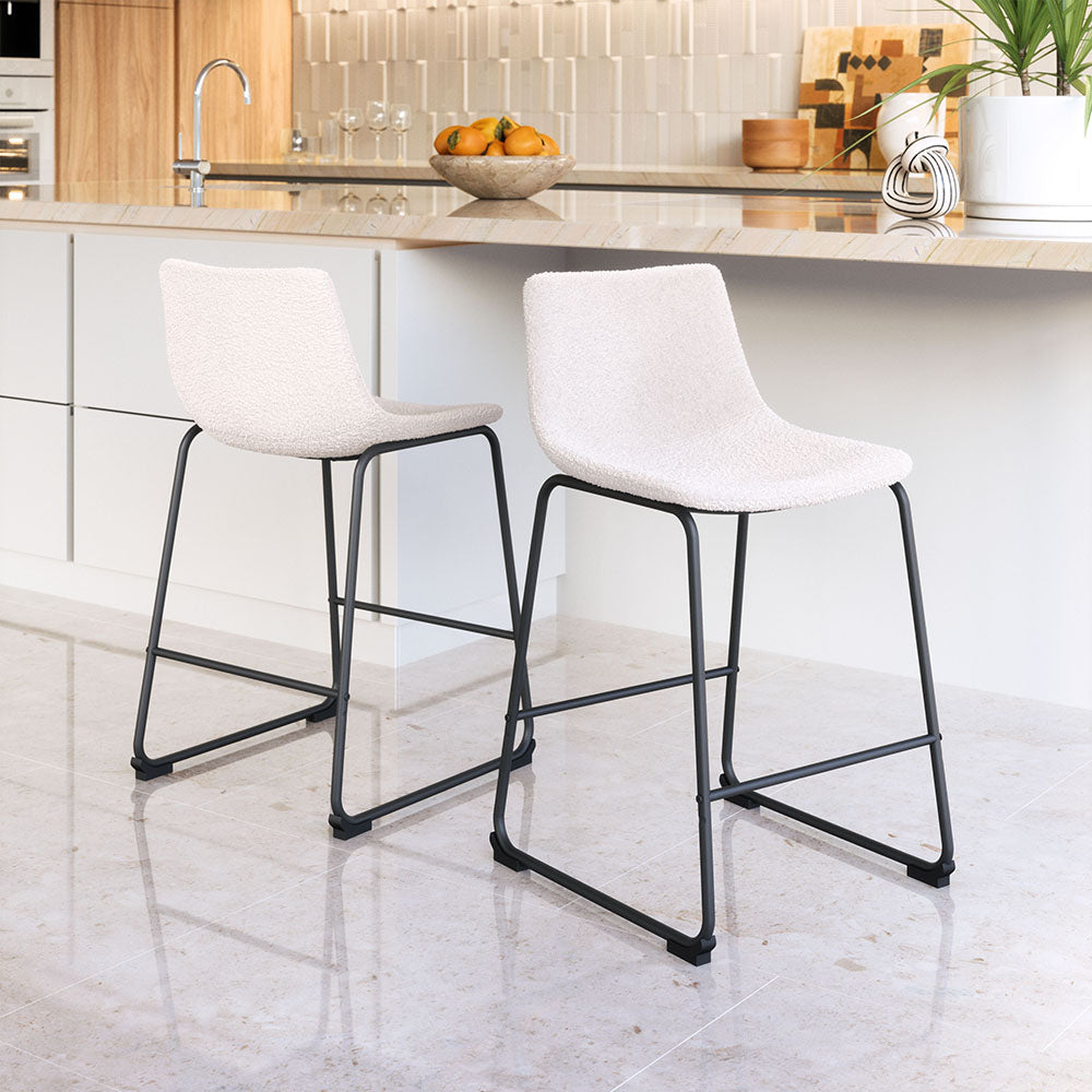 SMART COUNTER STOOL IVORY – Oaklyn & Co